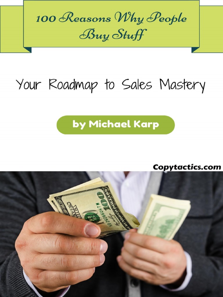 100 Reasons Why People Buy Stuff PDF | Download Free PDF | Sales | Brand