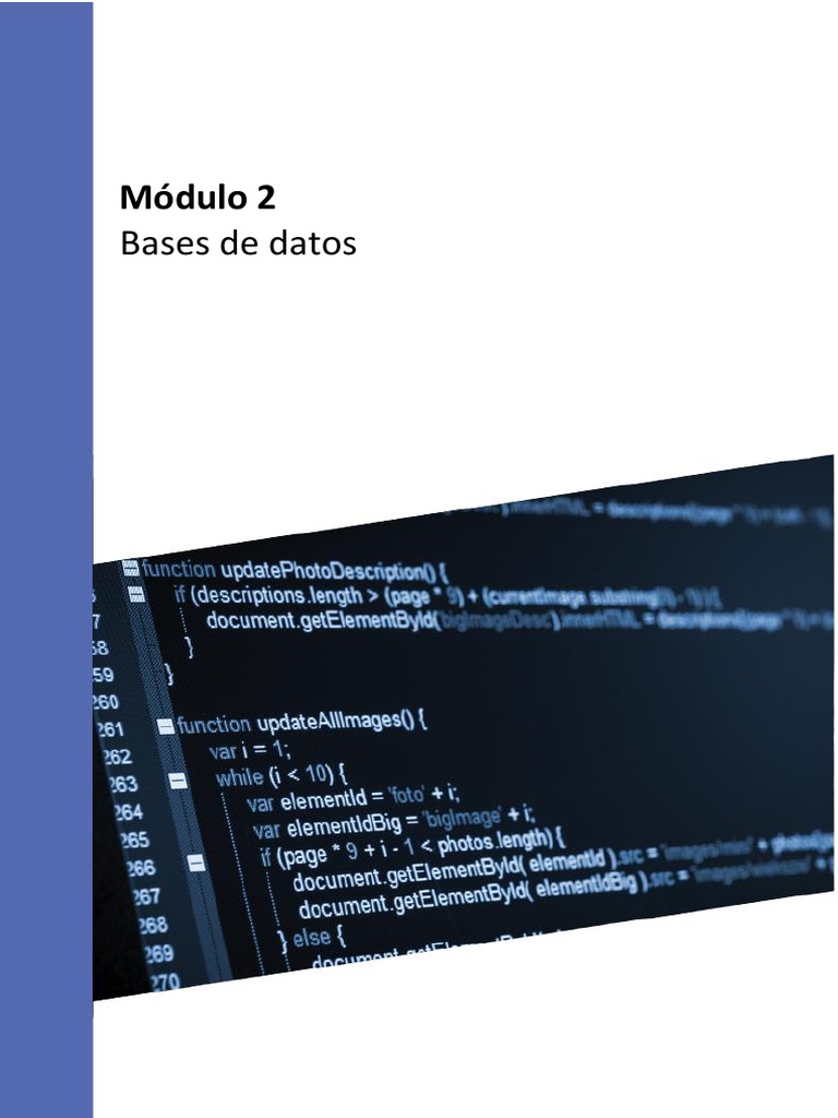 Bases de Datos (A) (Material Didáctico) PDF | Descargar gratis PDF | Bases de datos | Archivo de ...