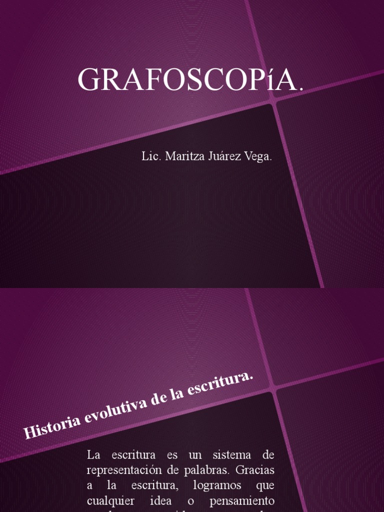 Análisis de la evolución de los sistemas de escritura y su aplicación ...