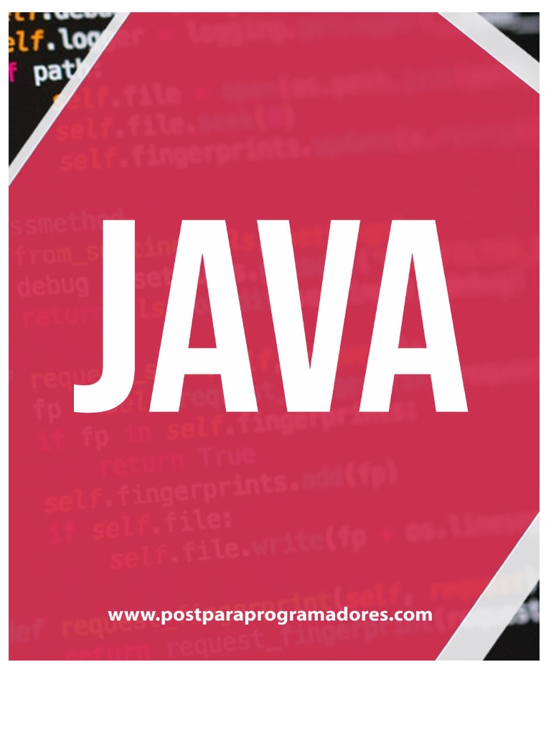 Java PDF | Descargar gratis PDF | Java (lenguaje de programación) | Objeto (informática)
