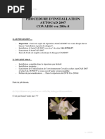 Etapes Installation Covadis 17 | PDF