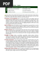 12 Spiritual Principle of NA | PDF | Twelve Step Program | Hope