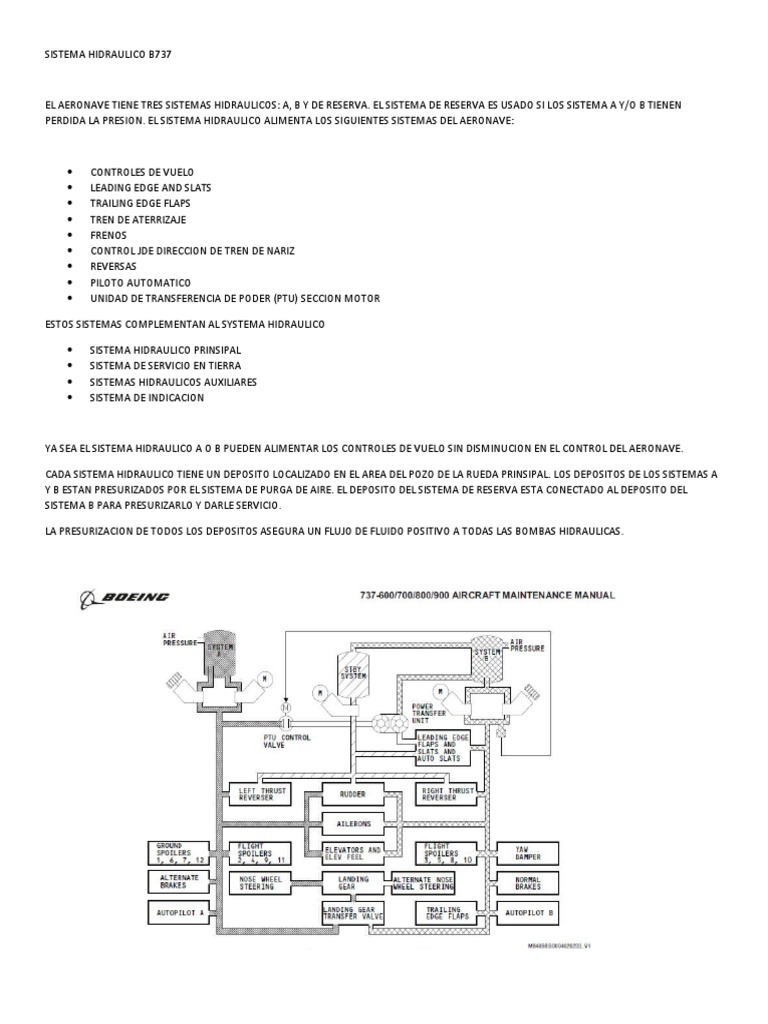 B737 Ata 29 | PDF | Bomba | Aeronave