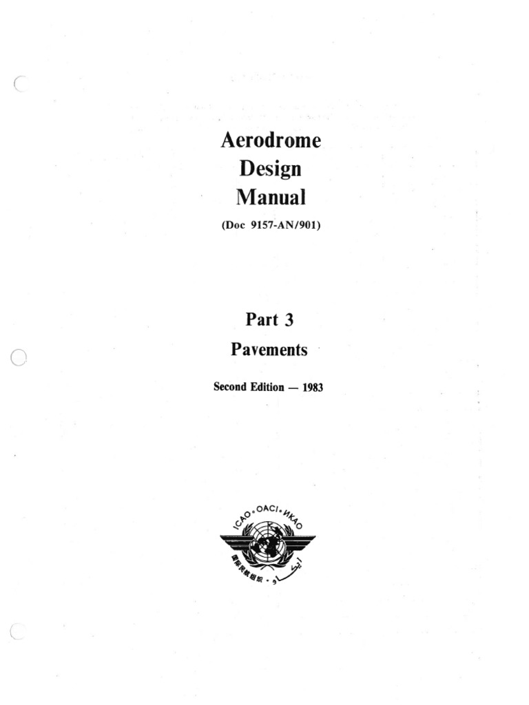 ICAO Aerodrome Design Manual, Pavements | PDF