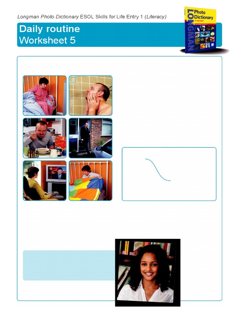 Worksheet 5: Daily Routine | PDF | Lunch
