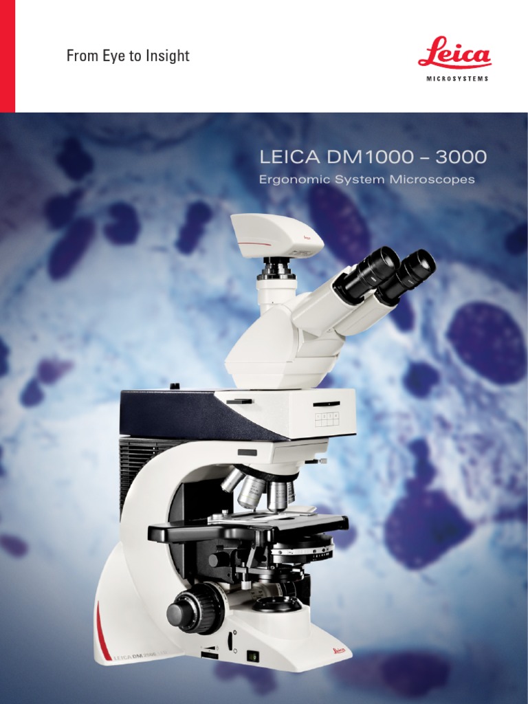 01 - Leica DM1000-DM3000 LED - Brochure - Technical - EN | PDF ...