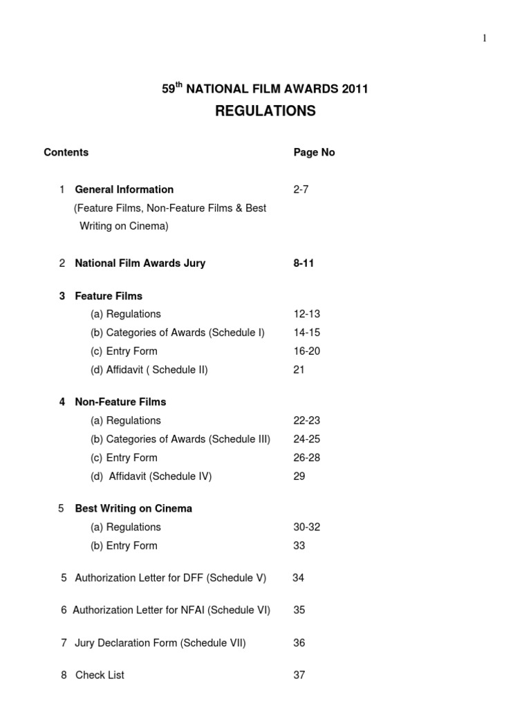 Nfa Regulations Pdf