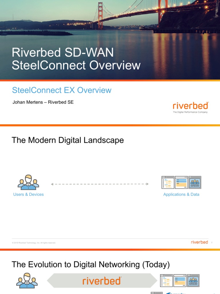 Riverbed Sd-Wan Steelconnect Overview | PDF | I Pv6 | Computer Network