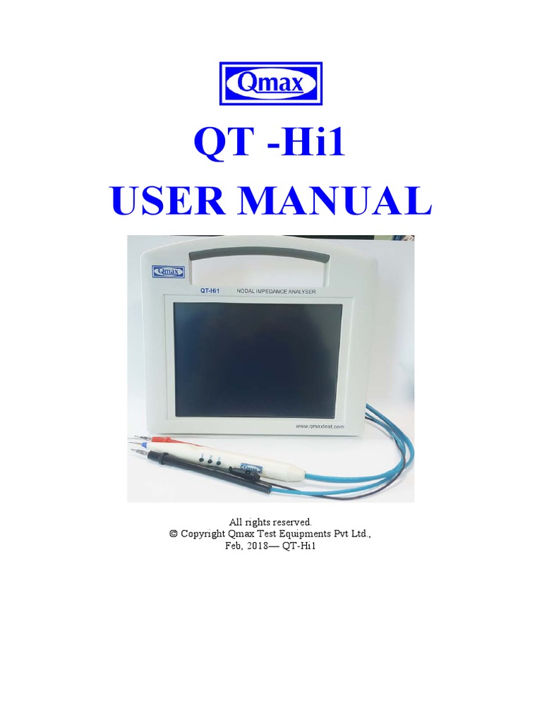 QTHi1-Technical Document PDF | PDF | Electrical Impedance | Amplitude