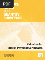Interim Valuation Certificates in Construction | PDF | Valuation ...