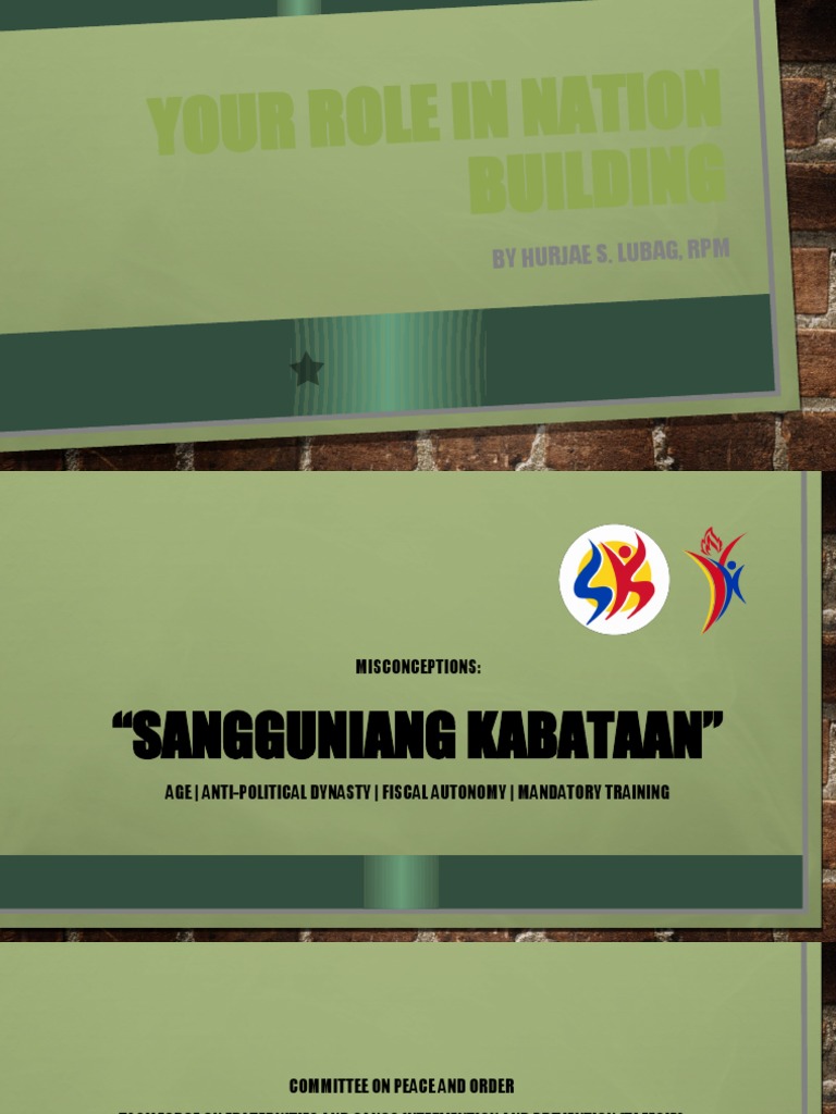 Your Role in Nation Building | PDF