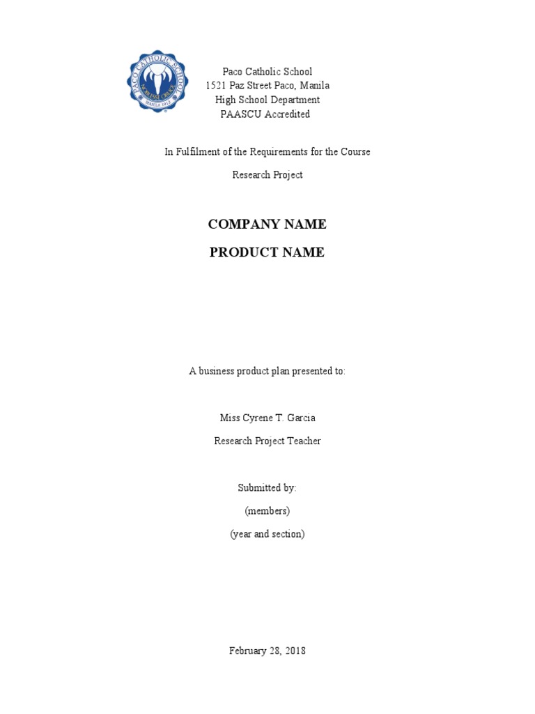 Title Page Abm | PDF