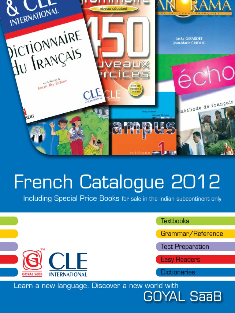 Goyal CLE French Catalogue PDF | PDF