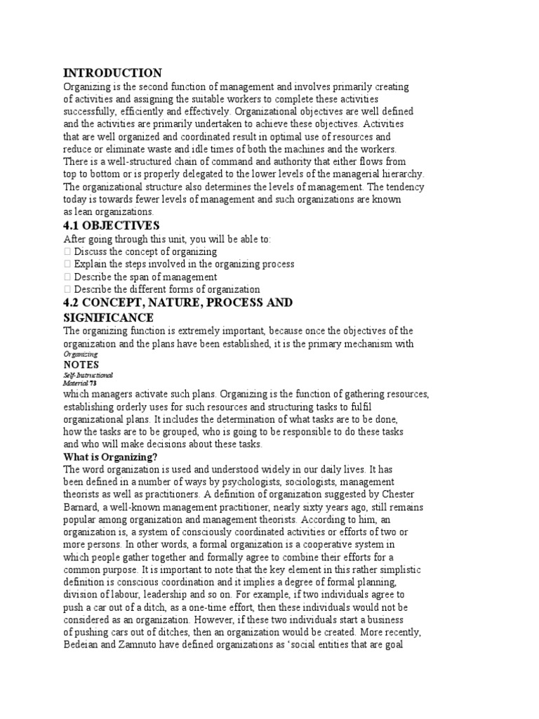 Notes: Organizing Self-Instructional Material 73 | PDF | General Motors ...