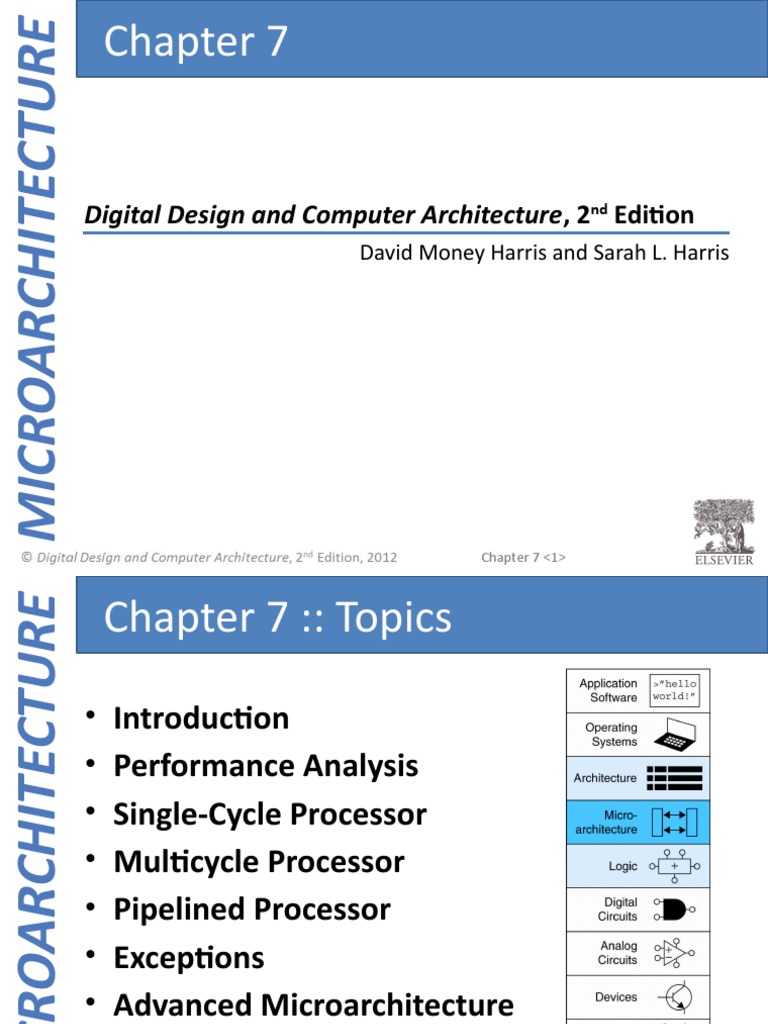 Digital Design and Computer Architecture, 2: Edition | PDF | Central ...
