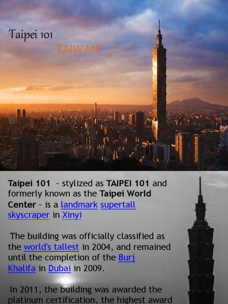 Taipei 101: Architectural Marvel | PDF | Structural Engineering ...