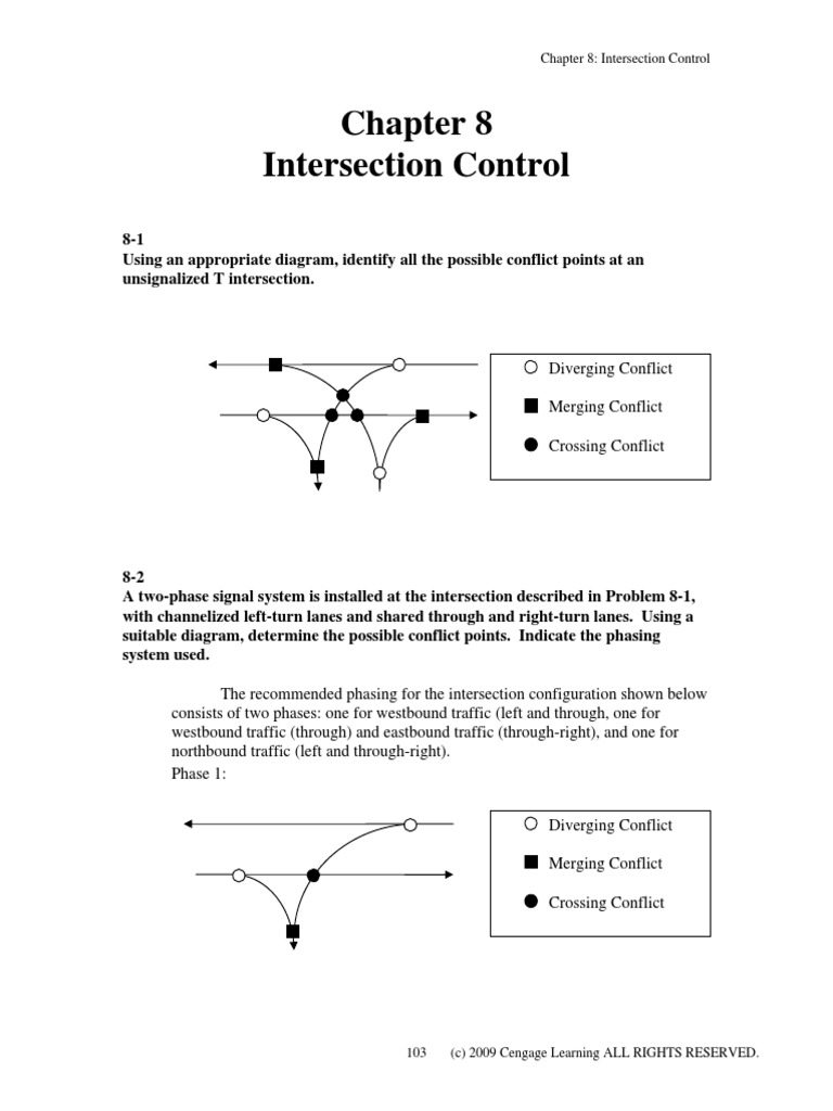 Intersection Control PDF | PDF | Traffic | Intersection (Road)