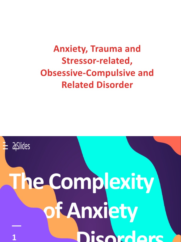 Anxiety, Trauma and Stressor-Related, Obsessive-Compulsive and Related Disorder | PDF | Anxiety ...