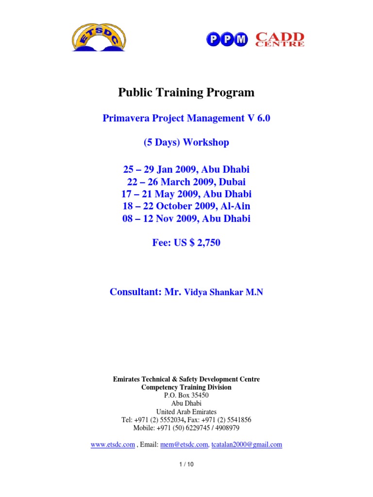 Primavera CADD Centre | PDF | Business | Computing And Information Technology