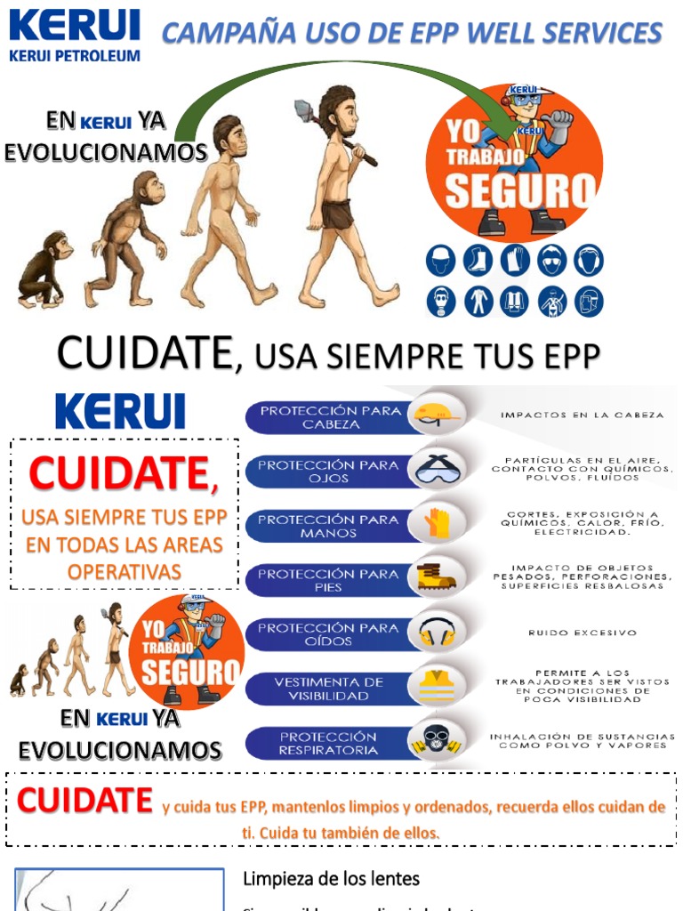 Campaña uso de EPP | PDF | Solvente | Jabón