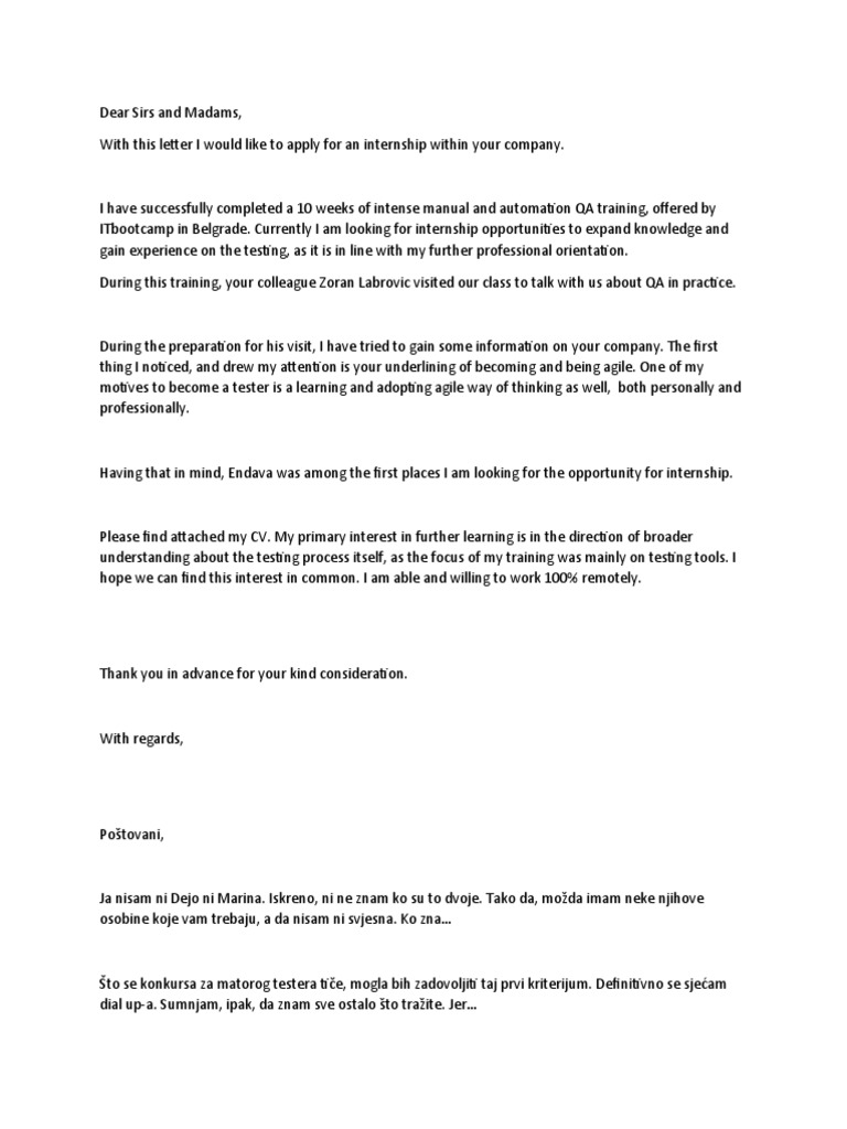 Dear Sirs and Madams | Download Free PDF | Neuropsychological ...