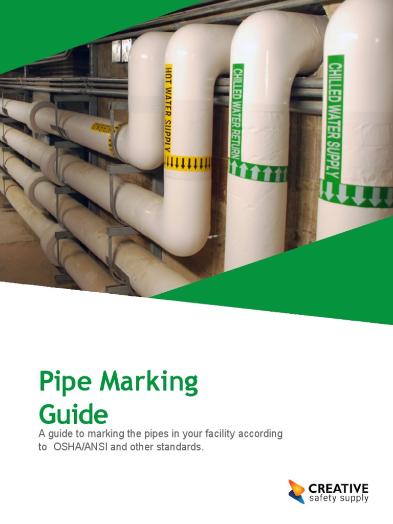 Pipe Marking Guide: A Guide To Marking The Pipes in Your Facility ...
