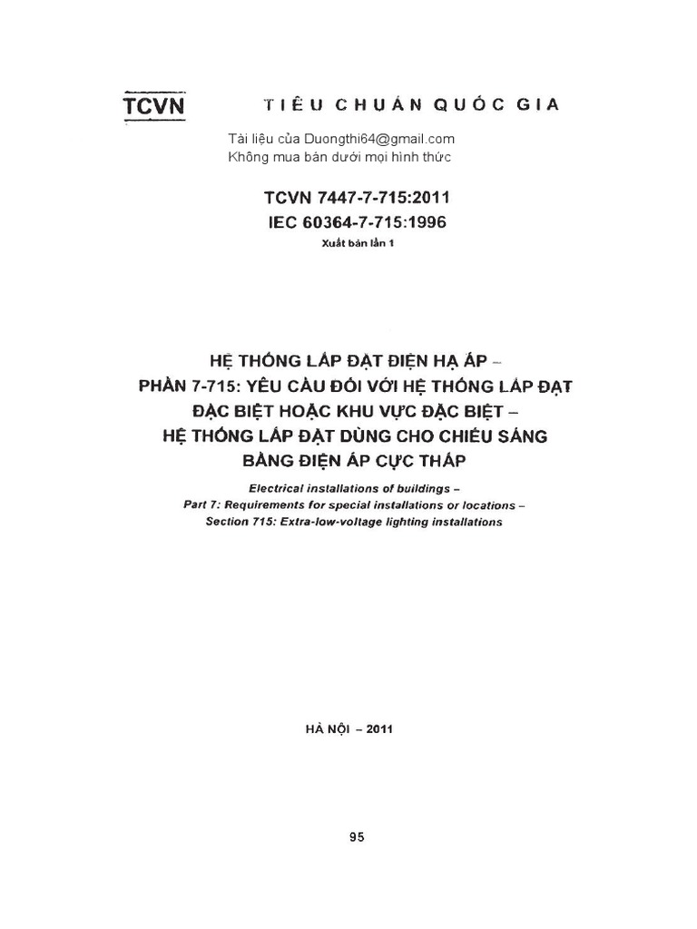 TCVN 7447 - 7 - 715 - 2011 PDF | PDF