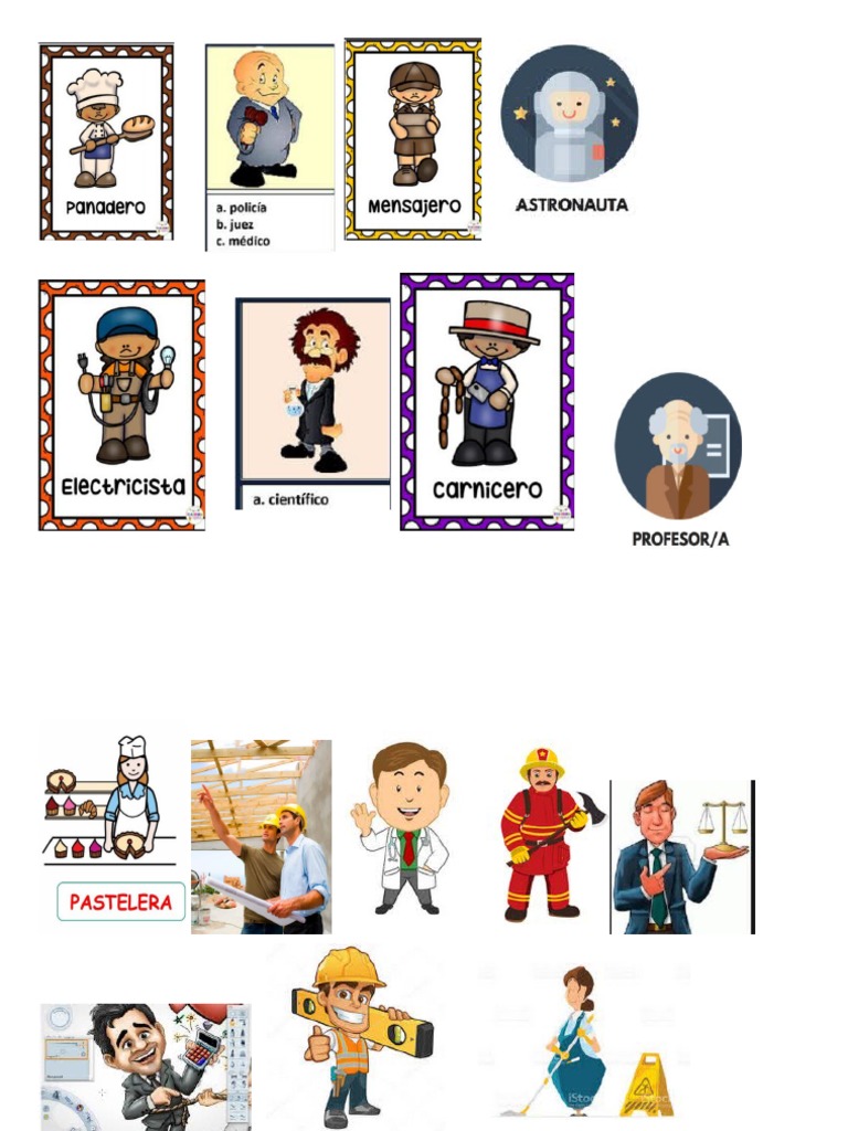 Album de Profesiones y Oficios | PDF