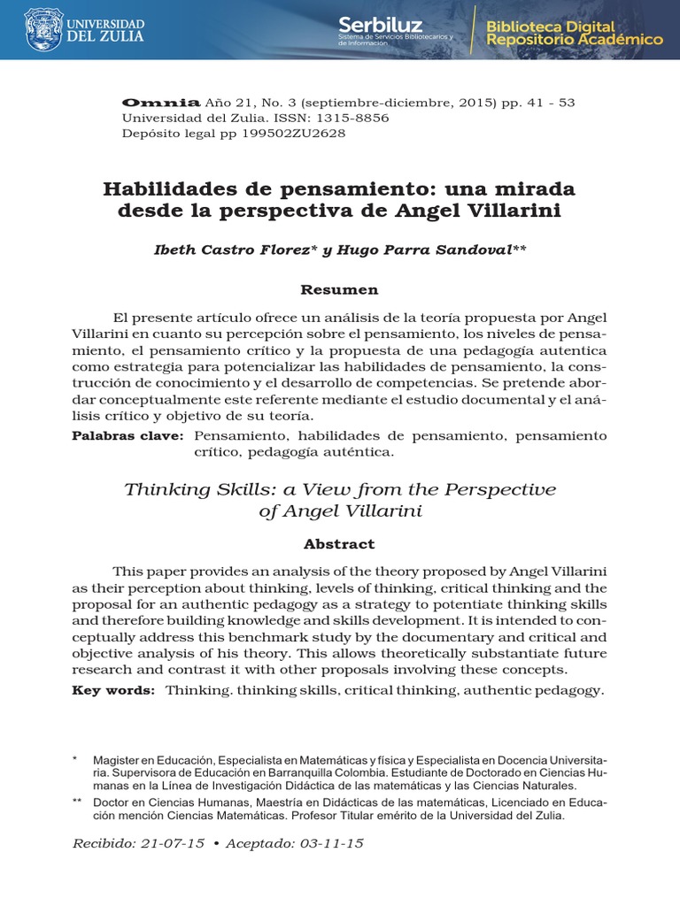 Angel Villani PDF | PDF | Constructivismo (filosofía de la educación ...