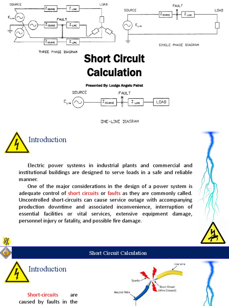 Short Circuit Calculation: Presented By: Louige Angelu Pairat | PDF ...