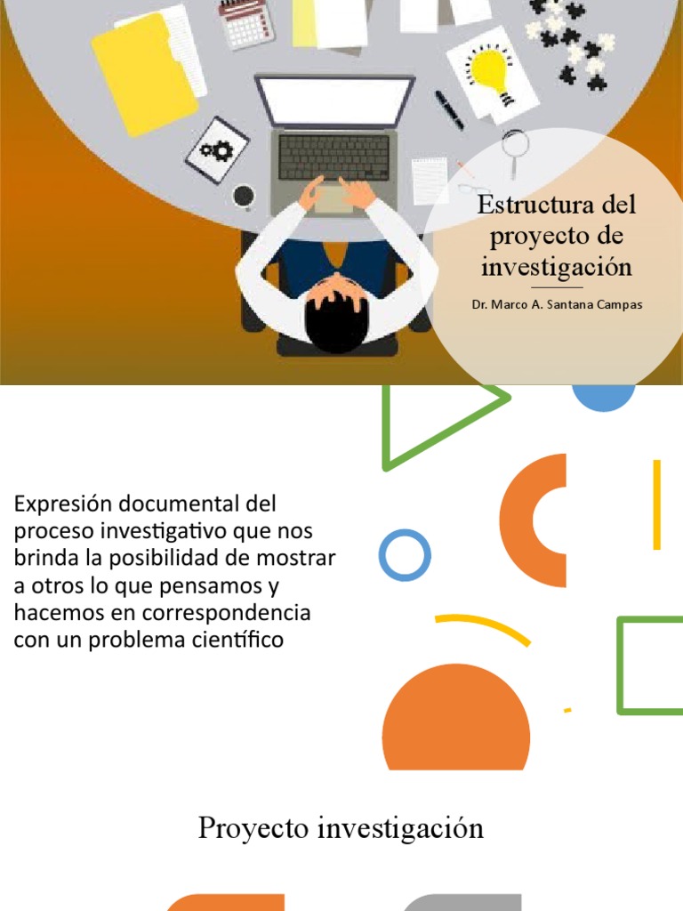 Estructura de un Proyecto de Investigación | PDF | Arte | Informática