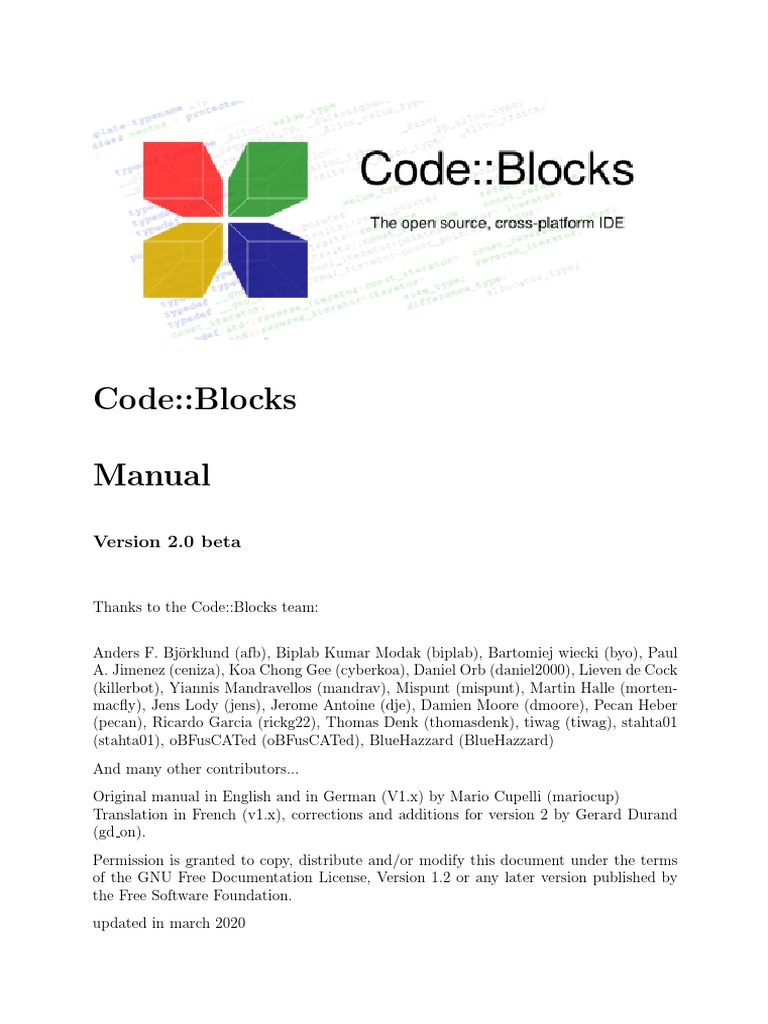 Manual Codeblocks En Pdf Pdf Computer File Source Code