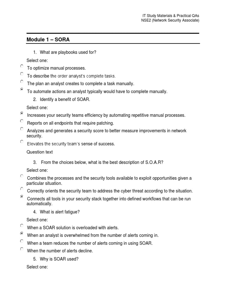 Nse2 Q&a | PDF | Cloud Computing | Computer Network