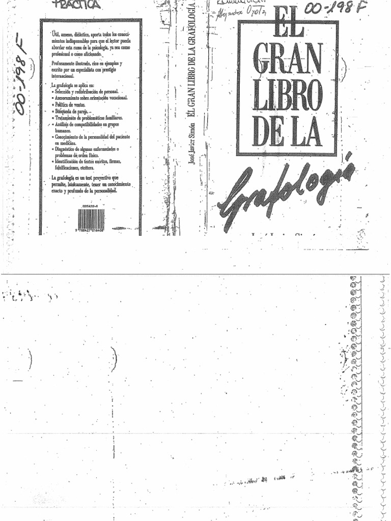 El Gran Libro de La Grafologia PDF | PDF