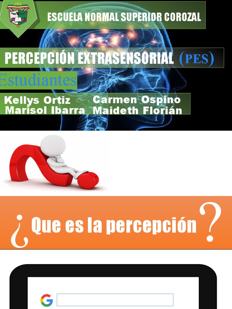 Percepción Extrasensorial Listo PDF | PDF | Percepción | Cerebro