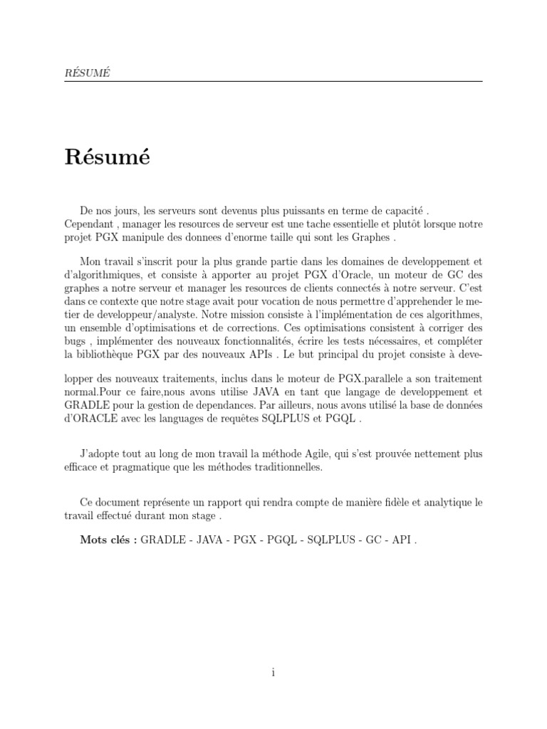 PFE Introduction Generale | PDF | Java (Langage de programmation) | Serveur (Informatique)