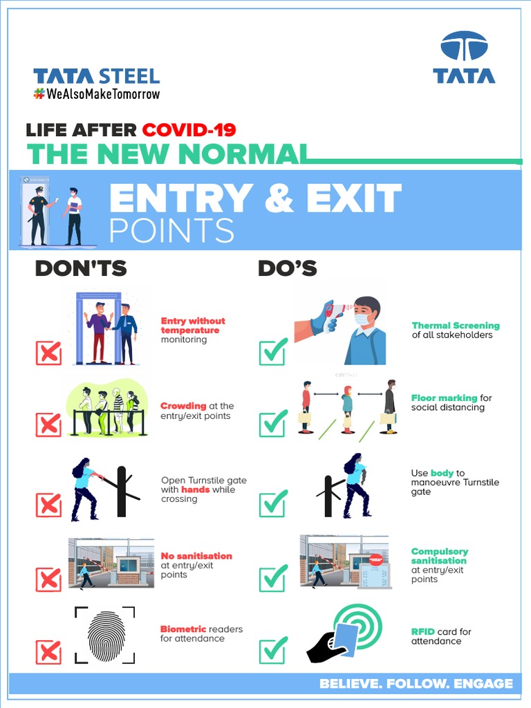 COVID 19 Tata Steel | PDF | Personal Protective Equipment | Nature