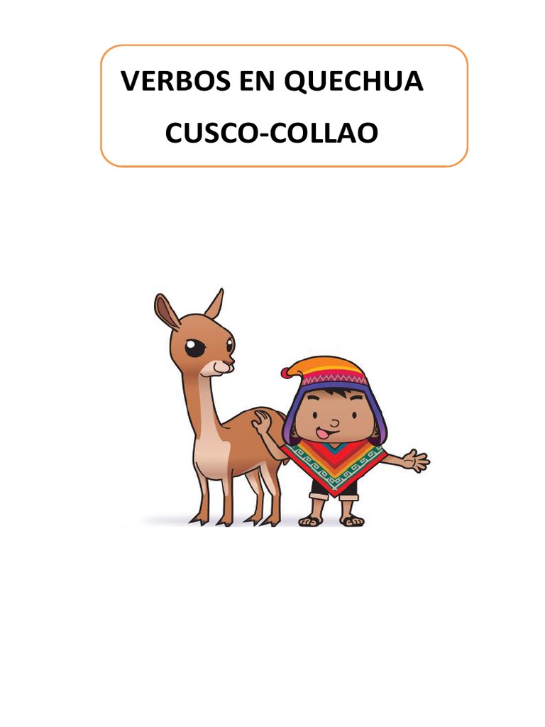 Verbos Comunes en Quechua: Guía Práctica | PDF | Predicado (Gramática ...