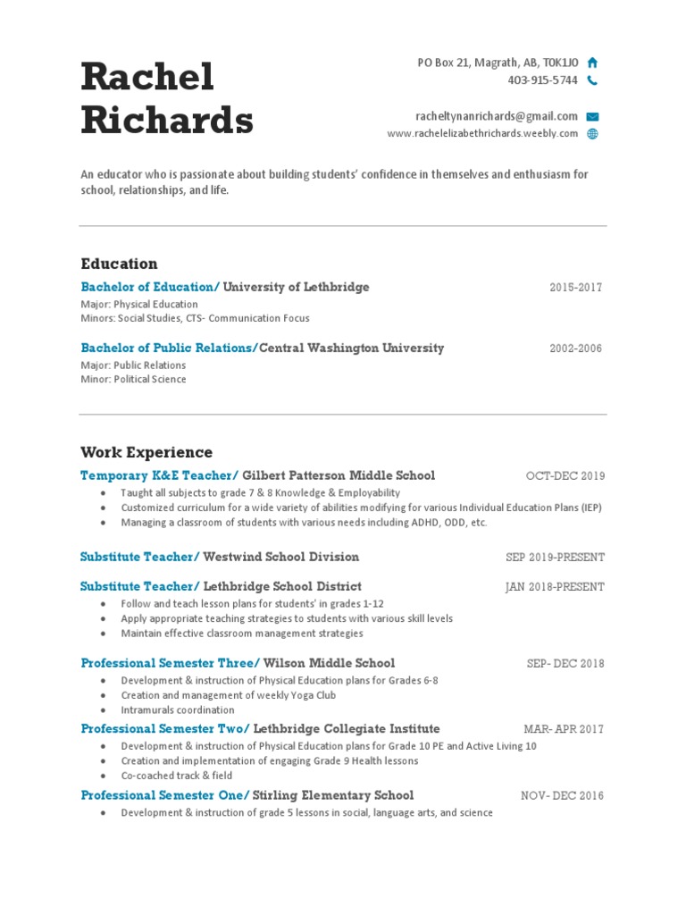 Full Resume | PDF | Cheerleading | Physical Education