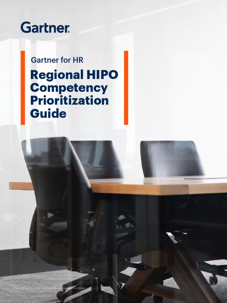 Regional HIPO Competency Prioritization Guide: Gartner For HR | PDF ...