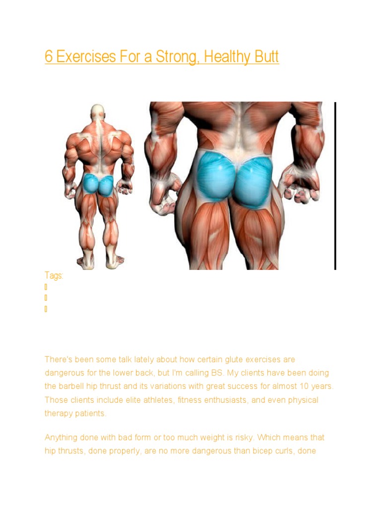 6 Exercises For A Strong | PDF