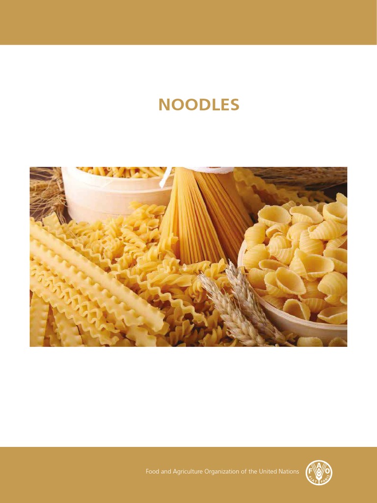 An In-Depth Look at Small-Scale Noodle Production | PDF | Mill ...