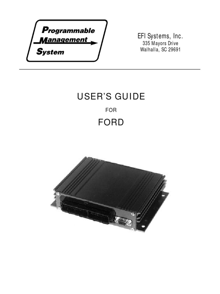 PMS Instructions | PDF | Fuel Injection | Throttle