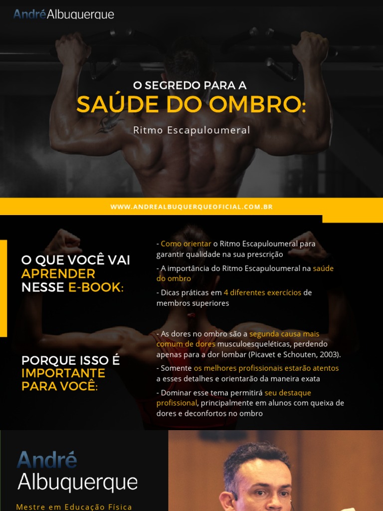Saúde Do Ombro PDF | PDF | Anatomia humana | Sistema Locomotor