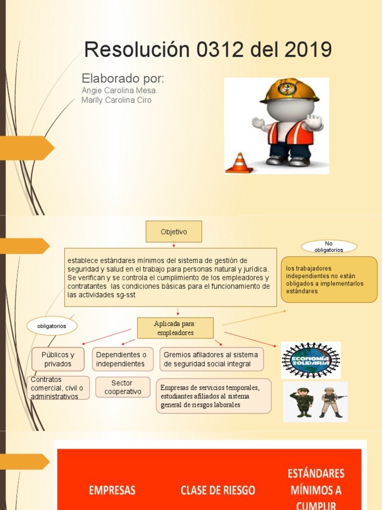 Resolución 0312 Del 2019 | PDF | Seguridad Social | Medicina