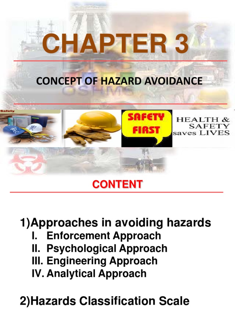 Chapter 3 Concept of Hazard Avoidance Zaizu | PDF | Pharmacology ...