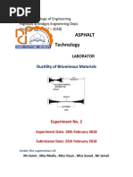 Specific Gravity Test of Bitumen (AASHTO T-228, ASTM D-70) Object: To ...