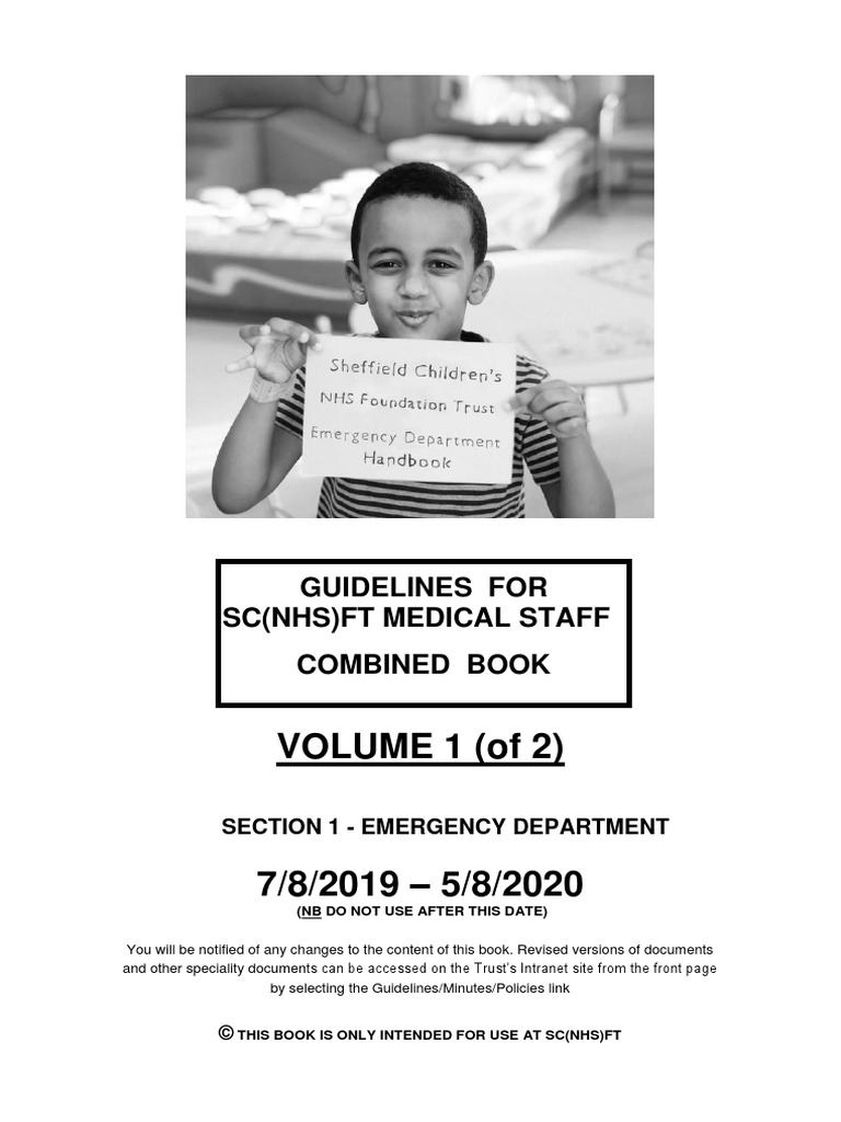 Emergency Department Handbook PDF | PDF | Emergency Department ...