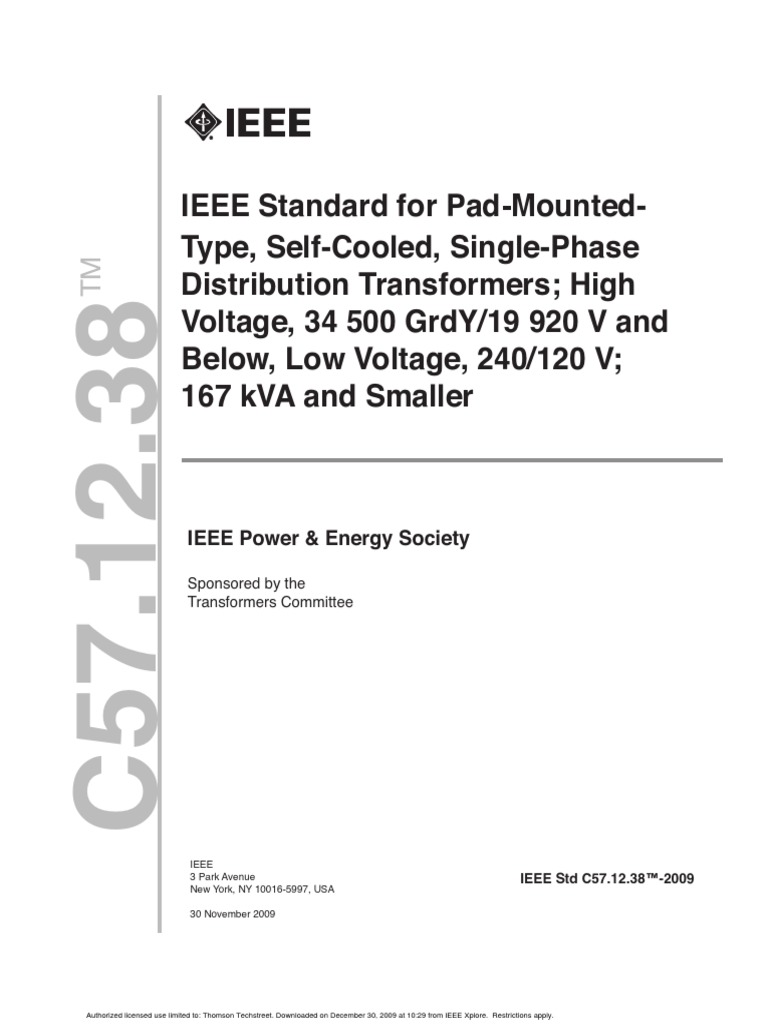 c57 12 38 PDF | PDF | Institute Of Electrical And Electronics Engineers ...