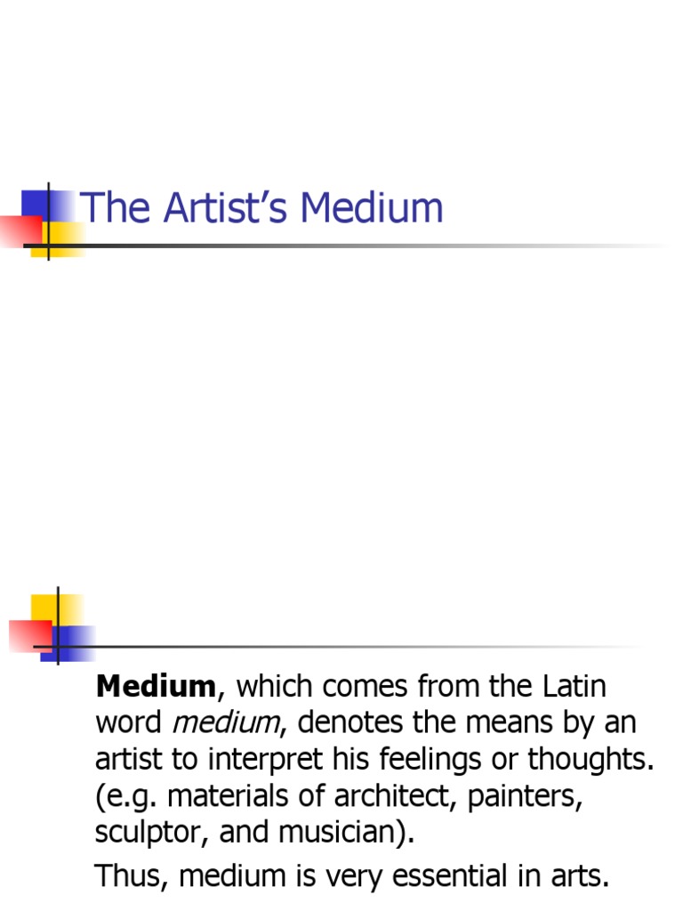 Medium of Visual Arts | PDF | Acrylic Paint | Paintings